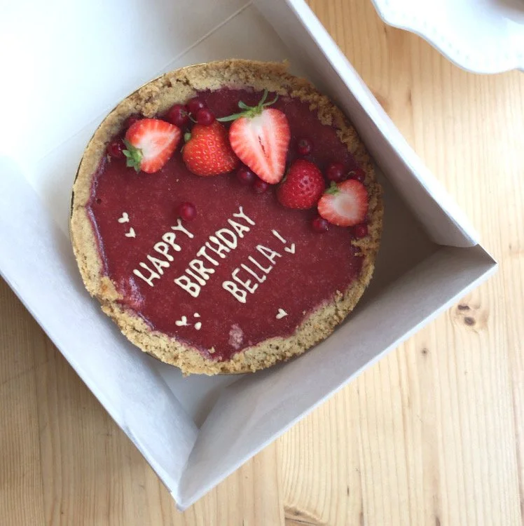 Raspberry Cream Cake (L) — sakura - sustainable bakery & plant-based ...