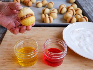 Breskvice (Peach Shaped Cookies) — Slovenian Kitchen