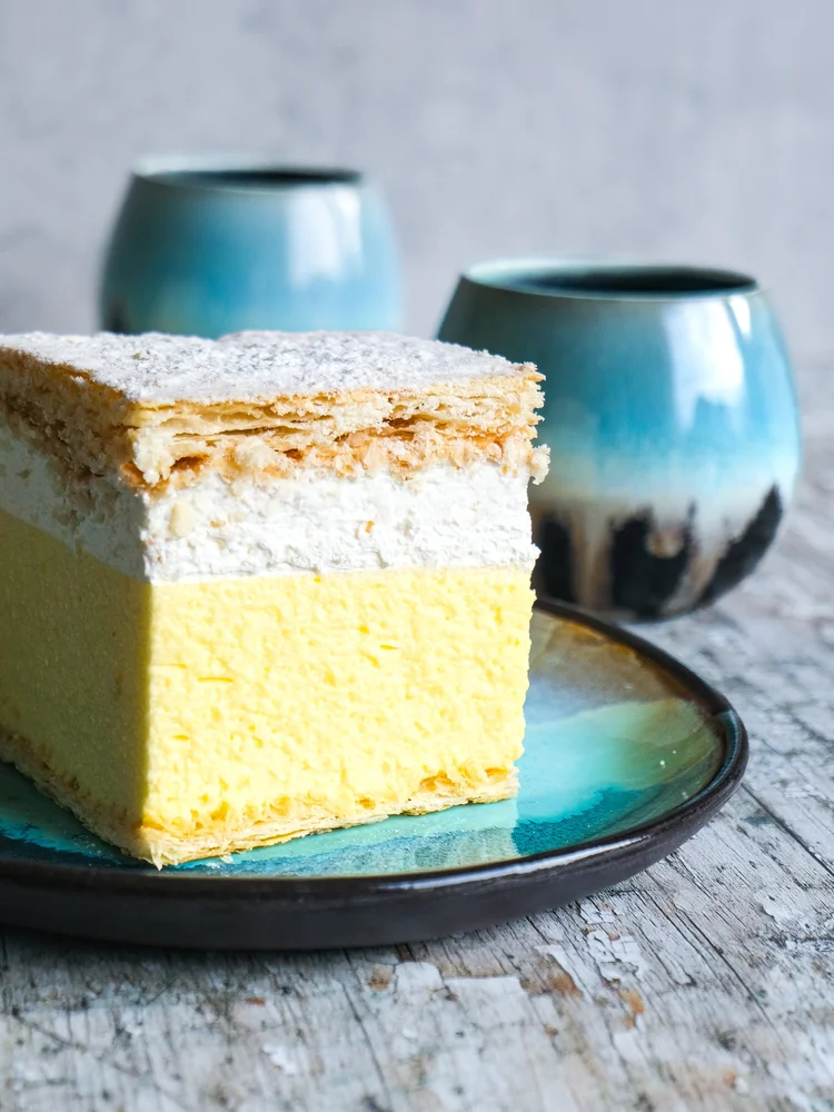 Bled Cream Cake (Blejska kremšnita) — Slovenian Kitchen