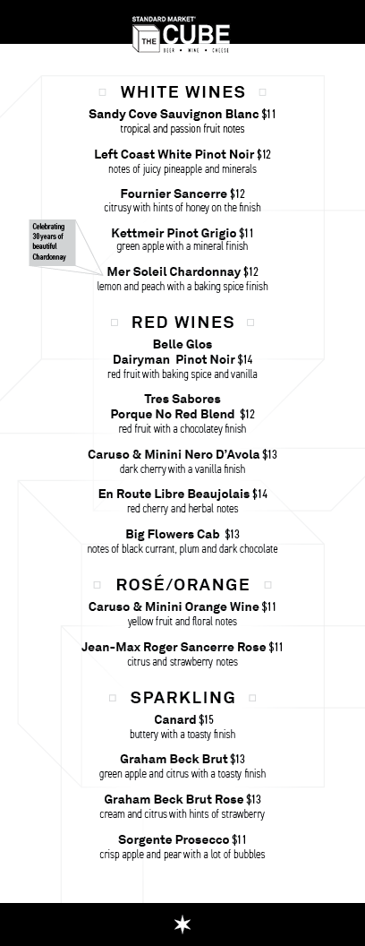 The Cube — STANDARD MARKET