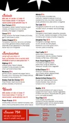 Grill Menu — STANDARD MARKET