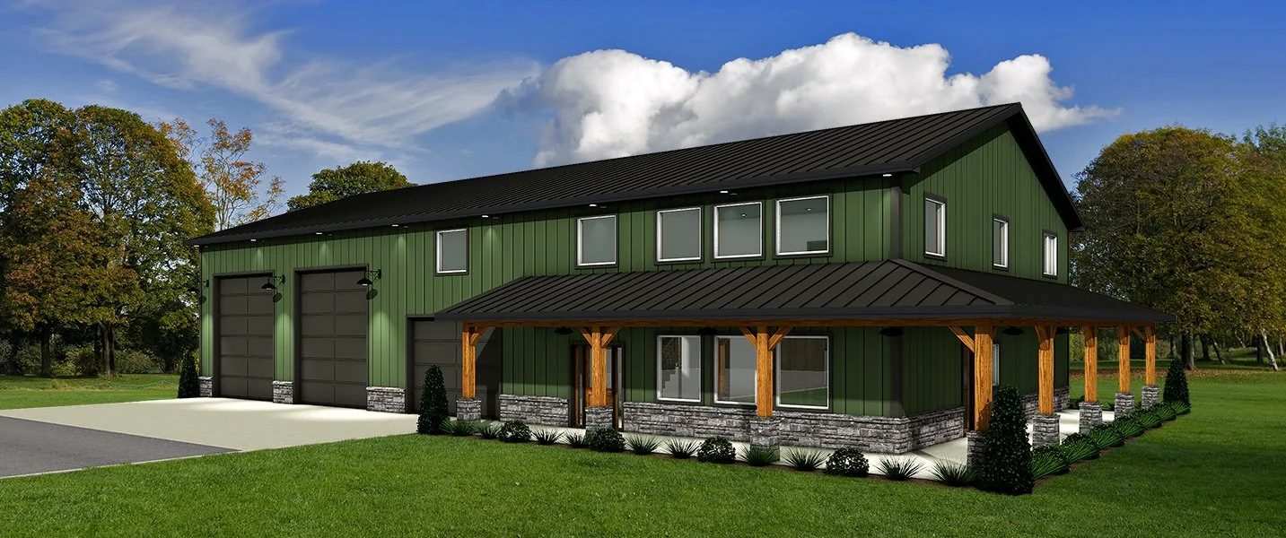 Shop House Plans — DLR Drafting and Design