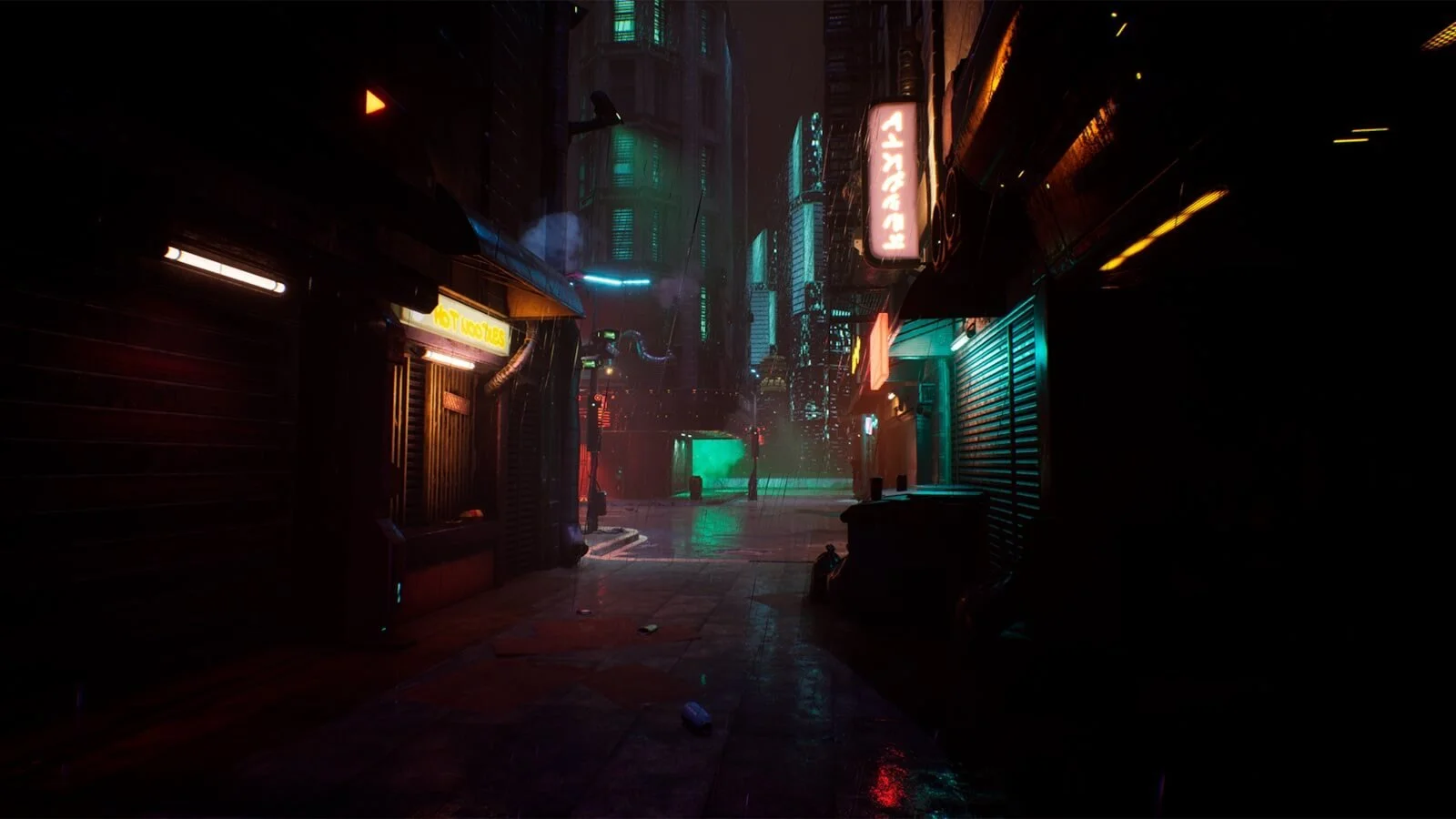 Night City Alley