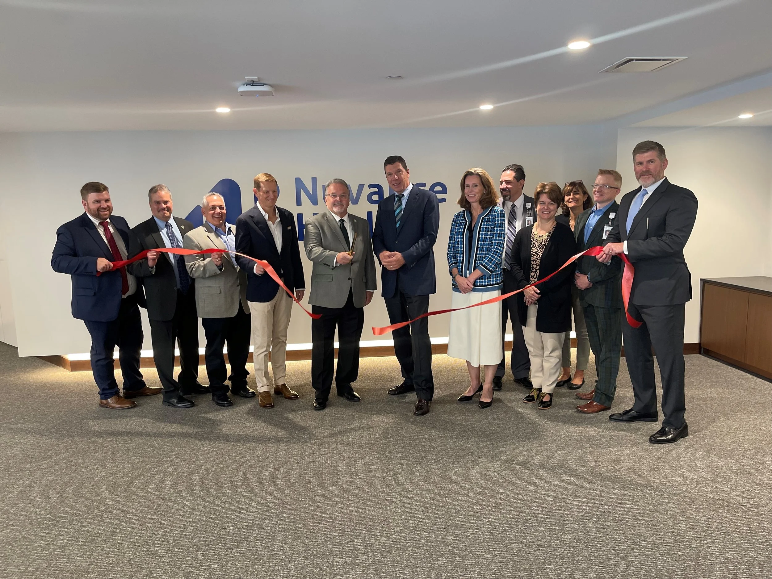 Ribbon Cutting Ceremony for Nuvance Office Space — Rizzo Corporation