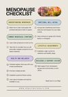 HENLEY NATURALS - Menopause Checklist