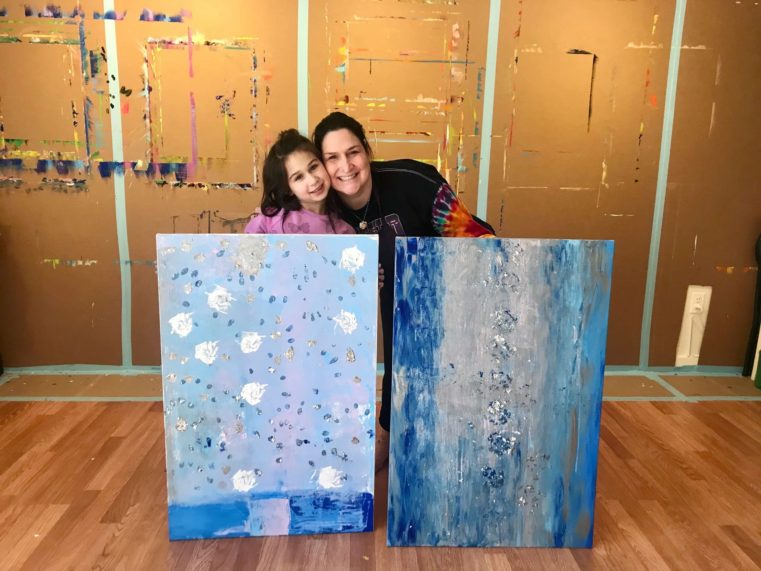 Women's Expressive Art Therapy - Belmar, NJ — Wild & Free Painting