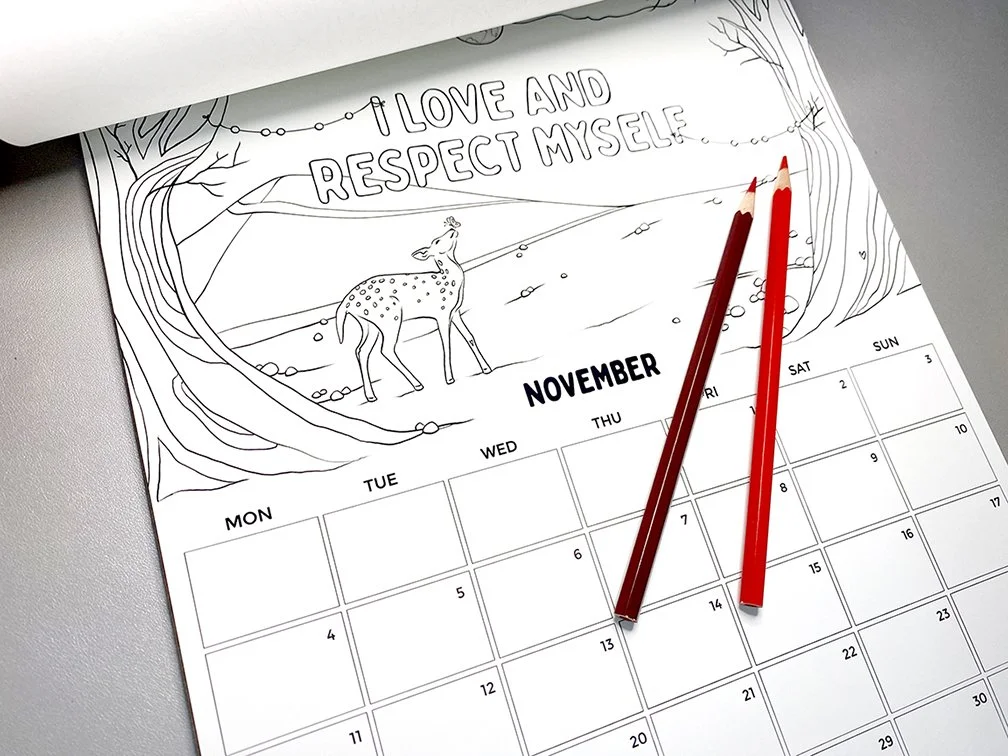 Affirmations calendar