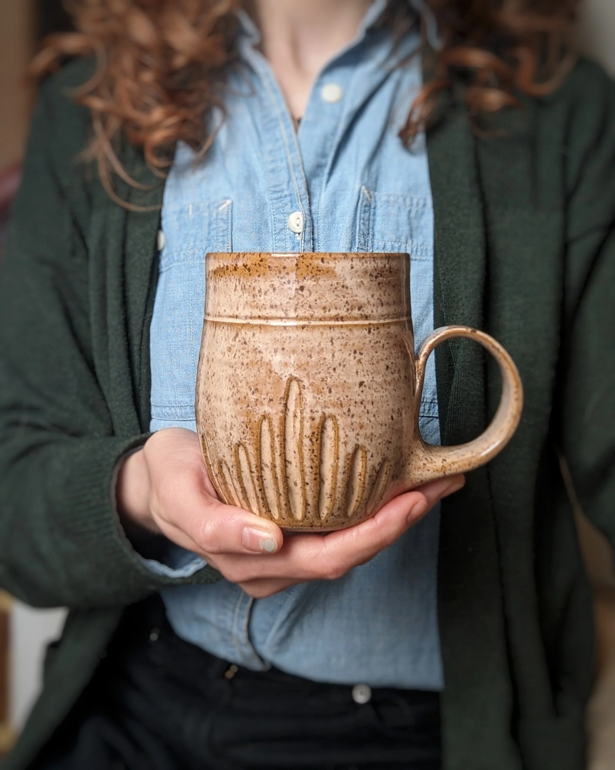 Carved Mug 2 — Opal Ceramics