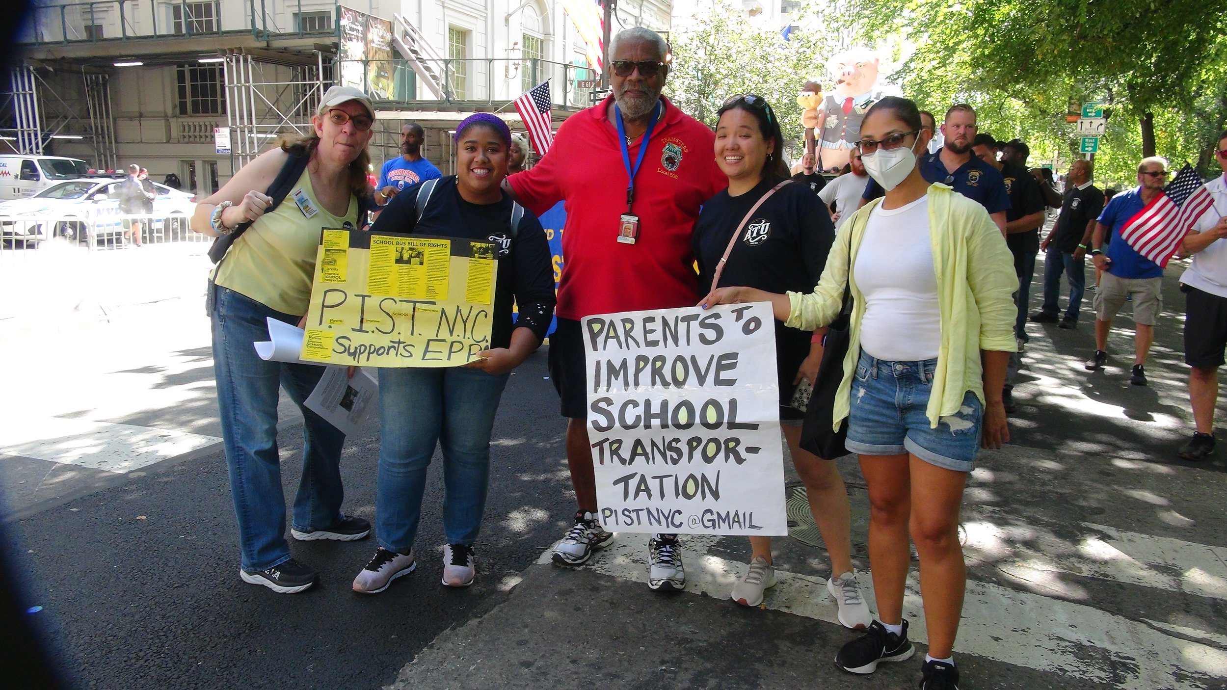 Labor Council parade Sept 10, 2022 — PIST NYC - Parents to Improve ...