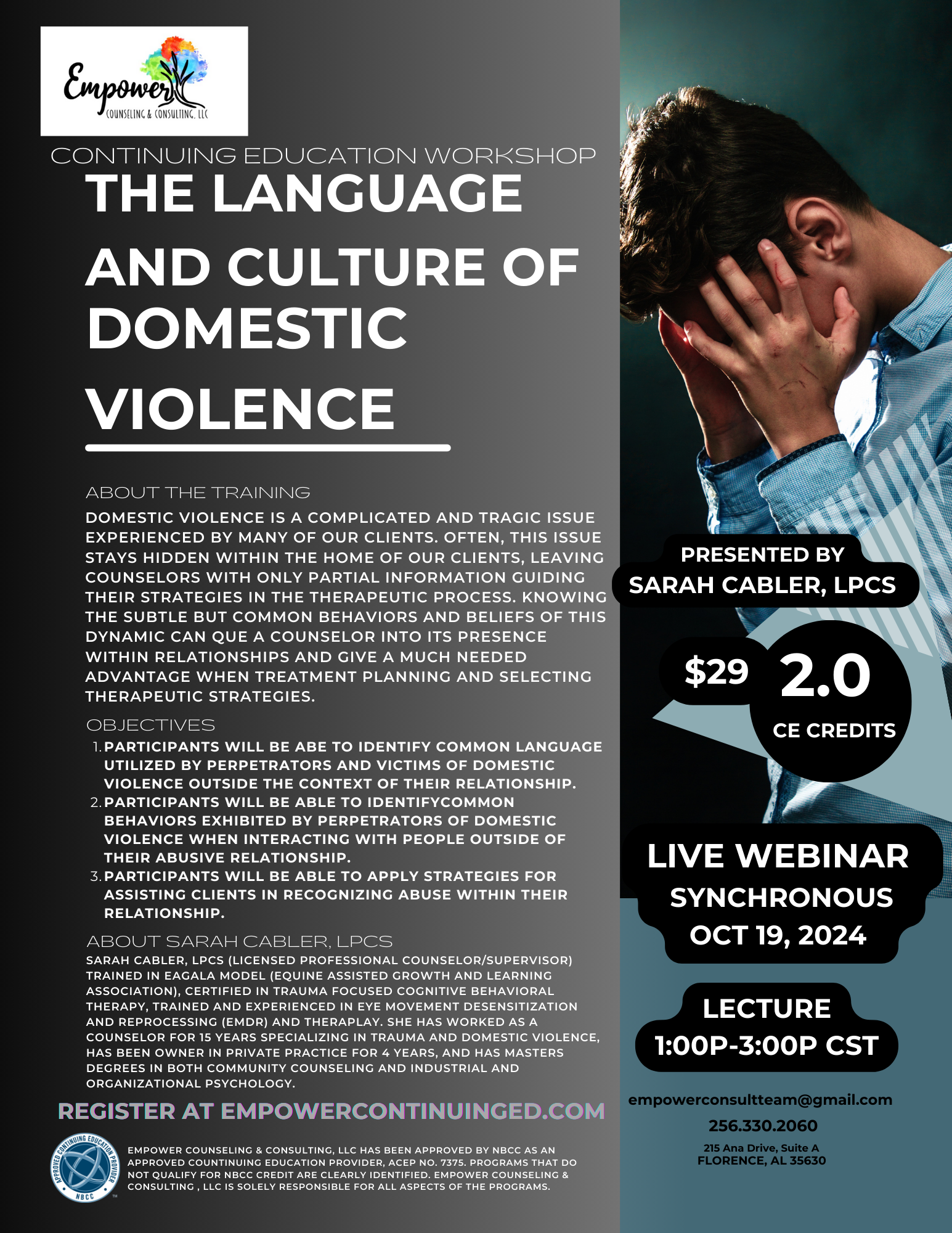 NBCC Approved CEs — Empower Continuing Education