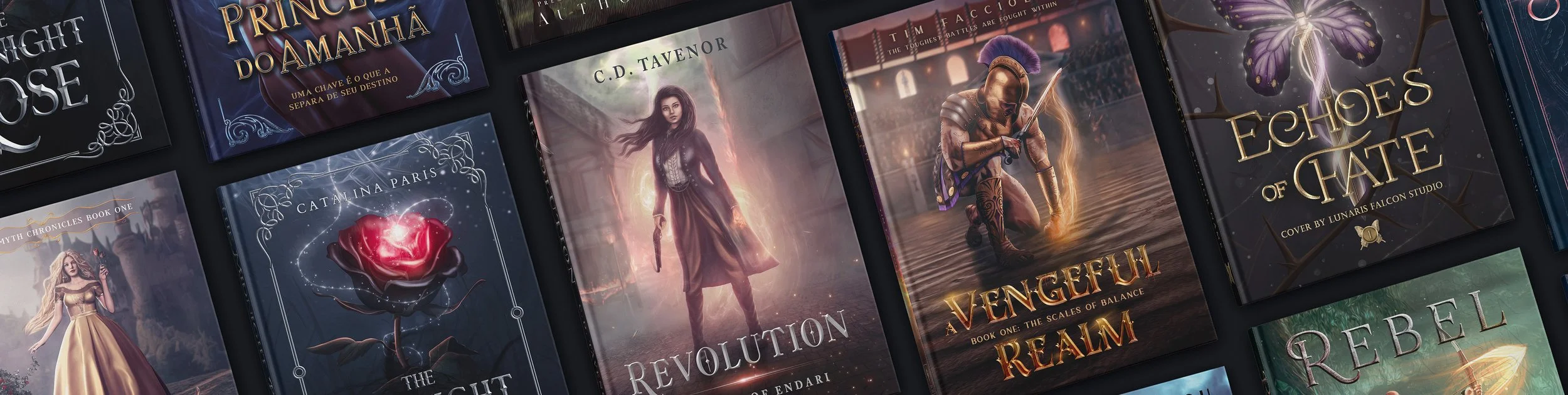 Fantasy Book Artist & Illustrator | Lunaris Falcon Studio