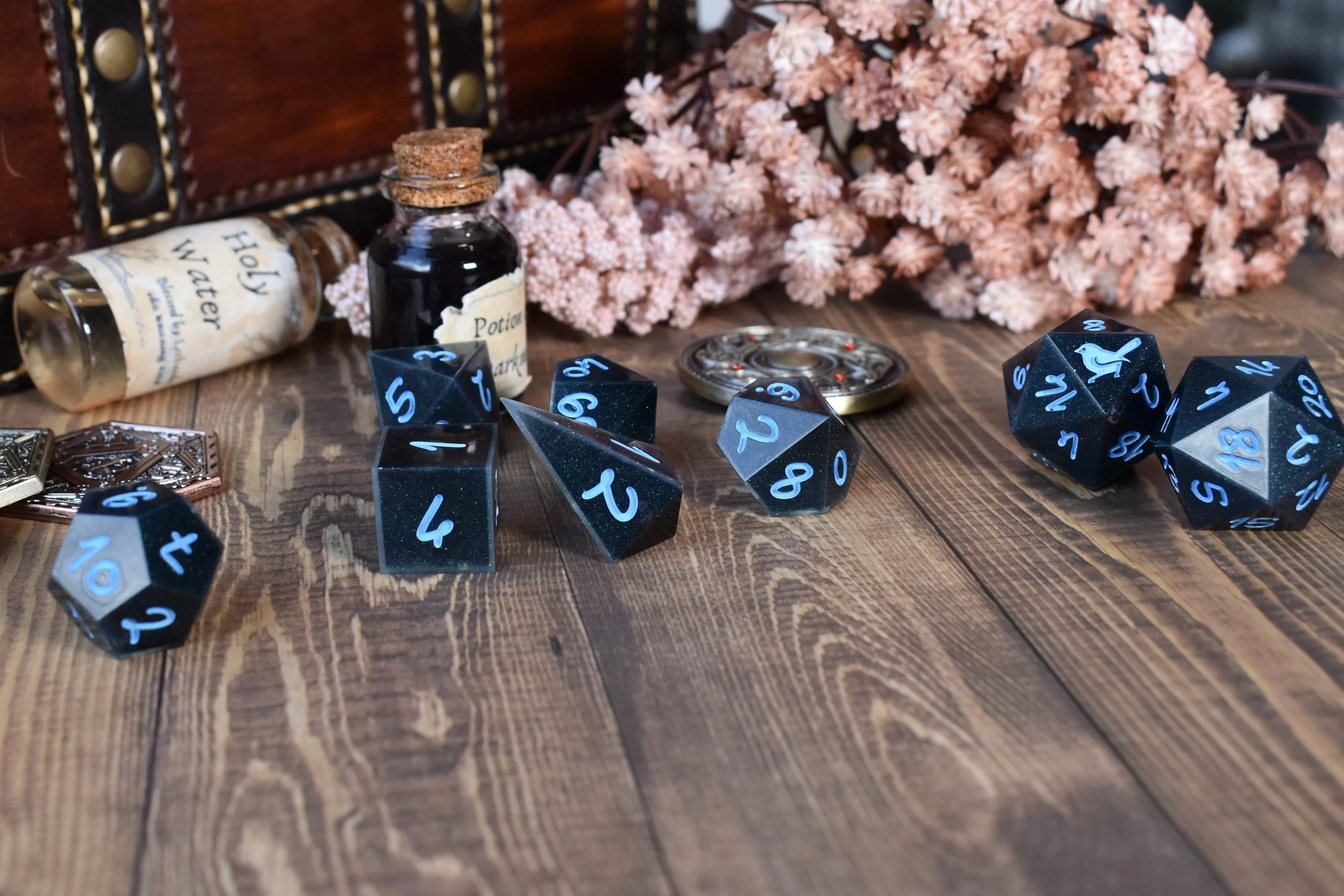 Mistborn - 8 piece dice set — Maluridae Dice