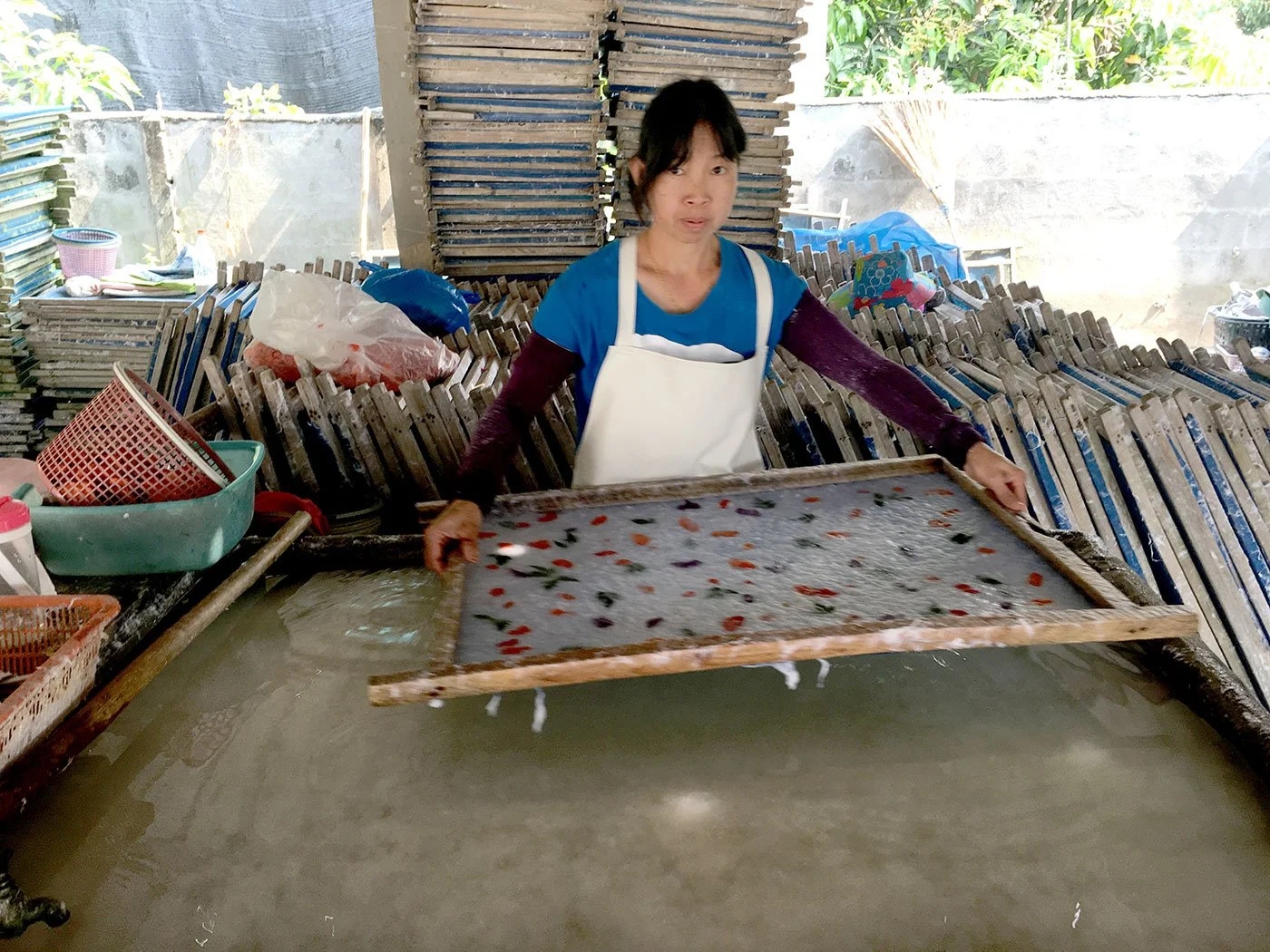 Mulberry papier Thailand — Olino paperworks importeur en groothandel in ...