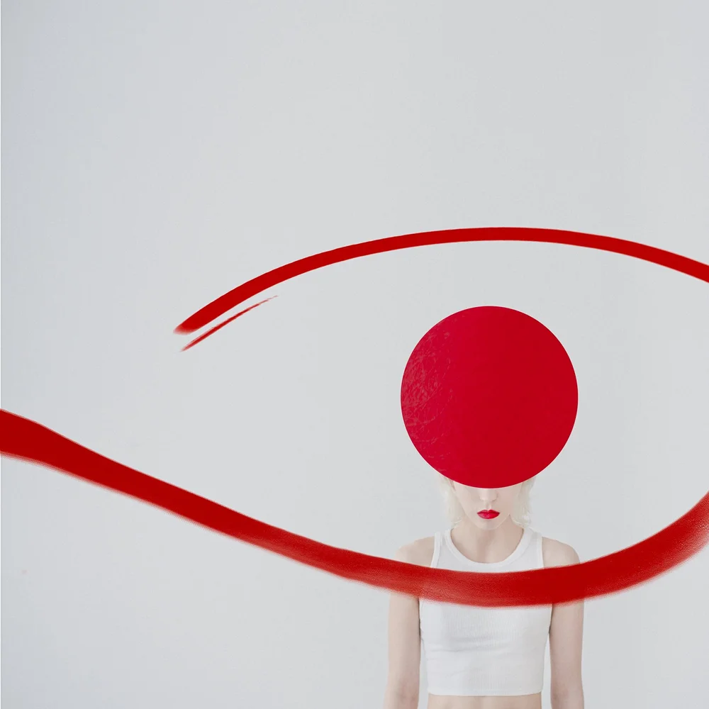 Red on White photography by Dasha Pears — Dasha Pears - Psychorealism art