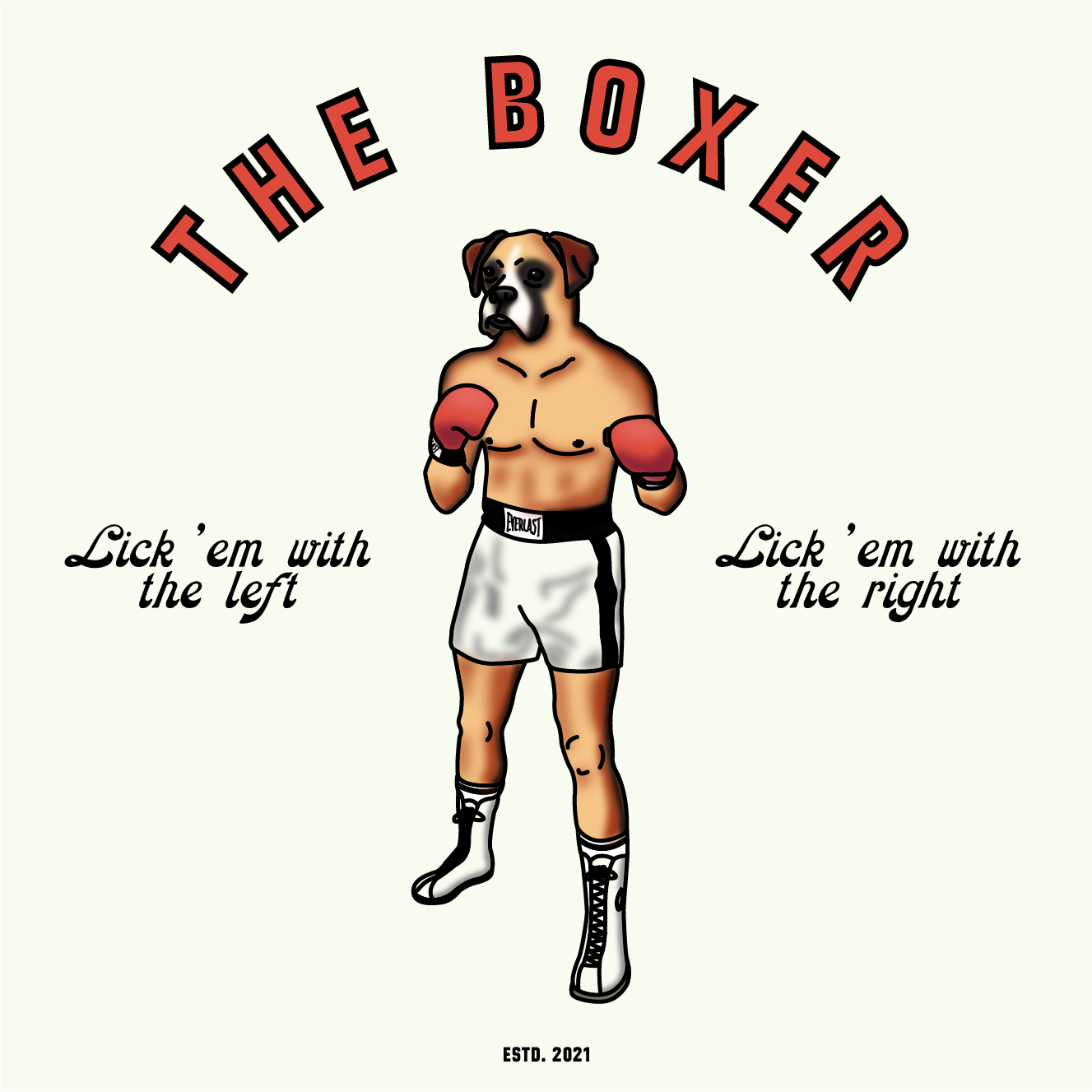 Traditional Boxing Tattoo