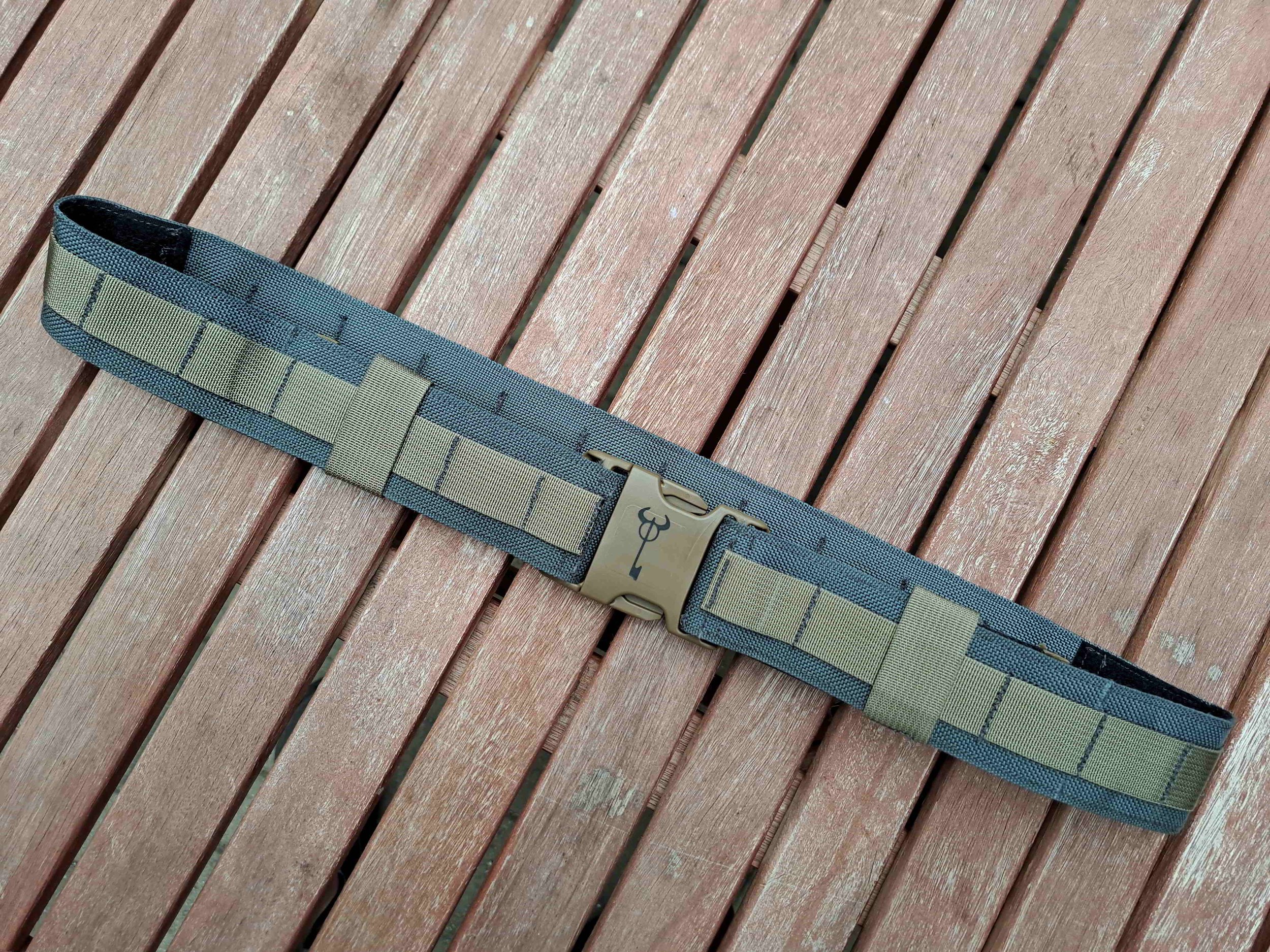 Ultralight gun belt— Scav Eng | USA Handmade Outdoor Goods & Custom Builds