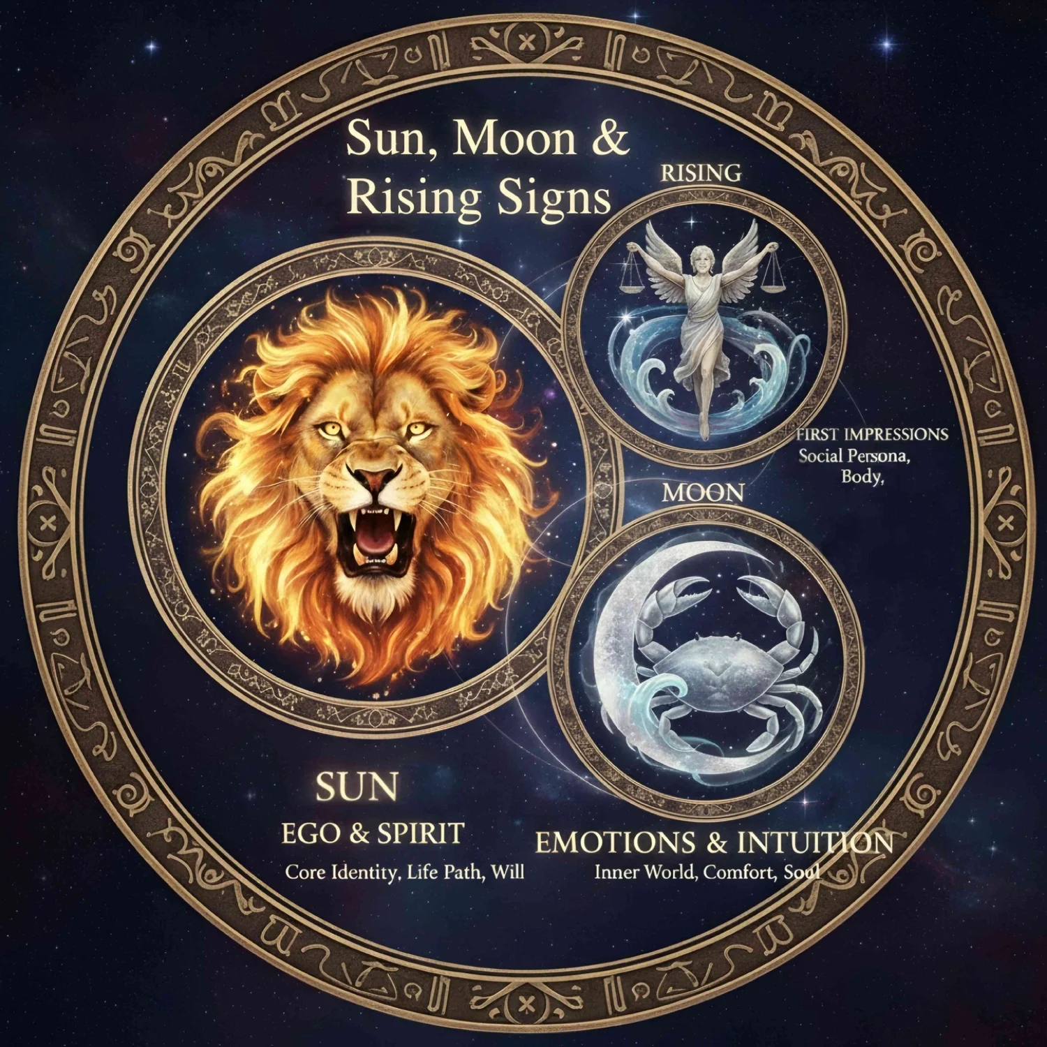 What is my Sun Moon and Rising Sign?