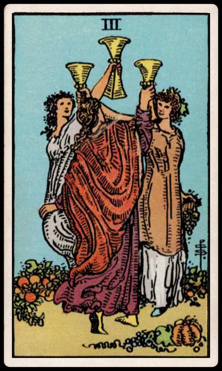 3 of Cups