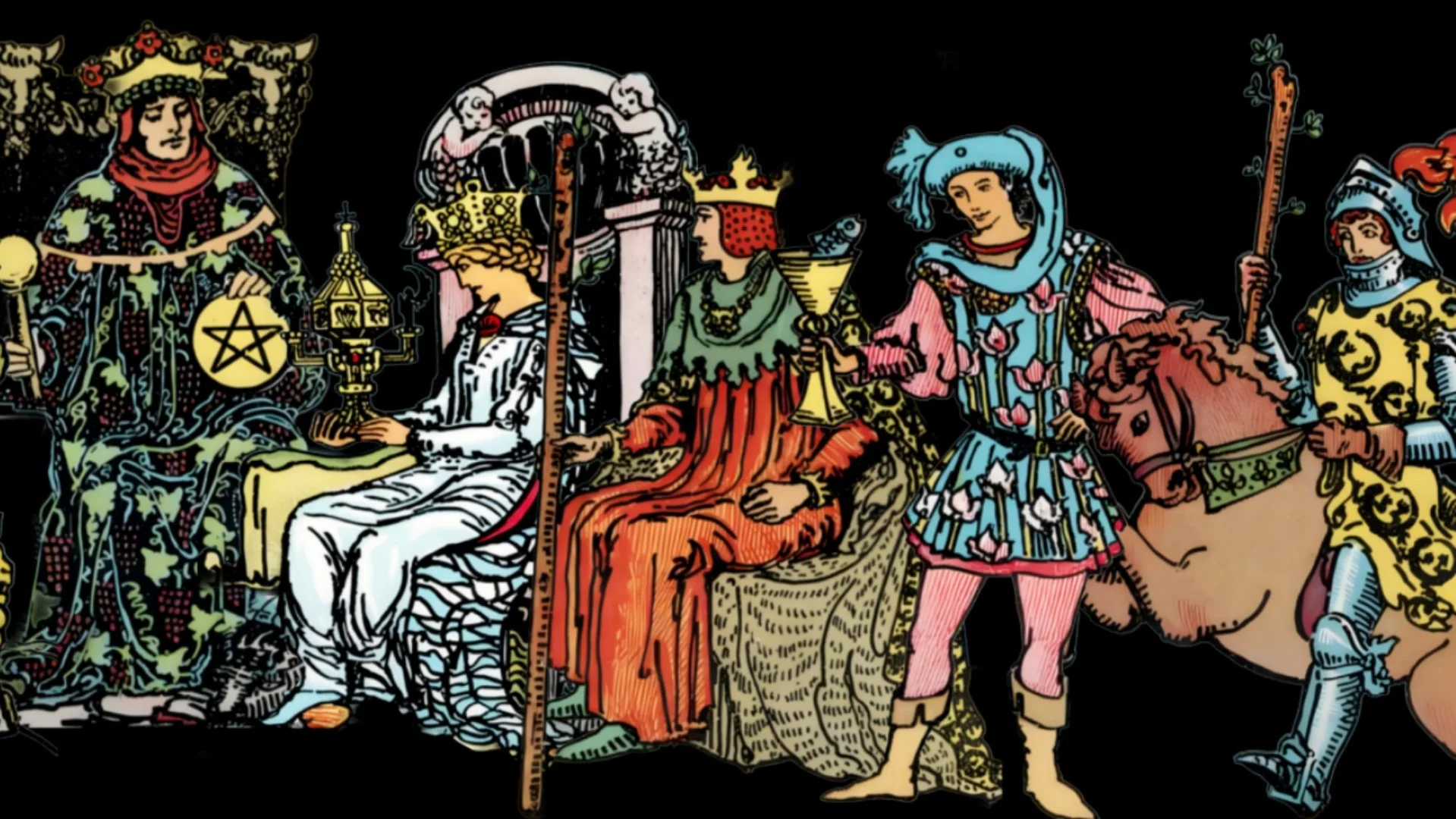 Tarot Court Cards and Zodiac Signs