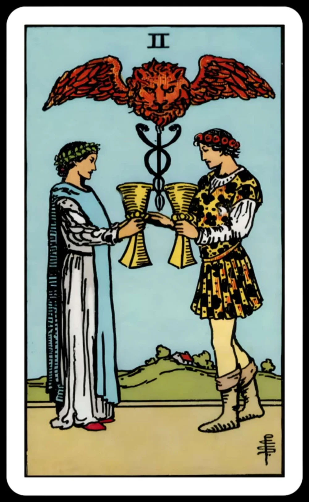 2 of Cups