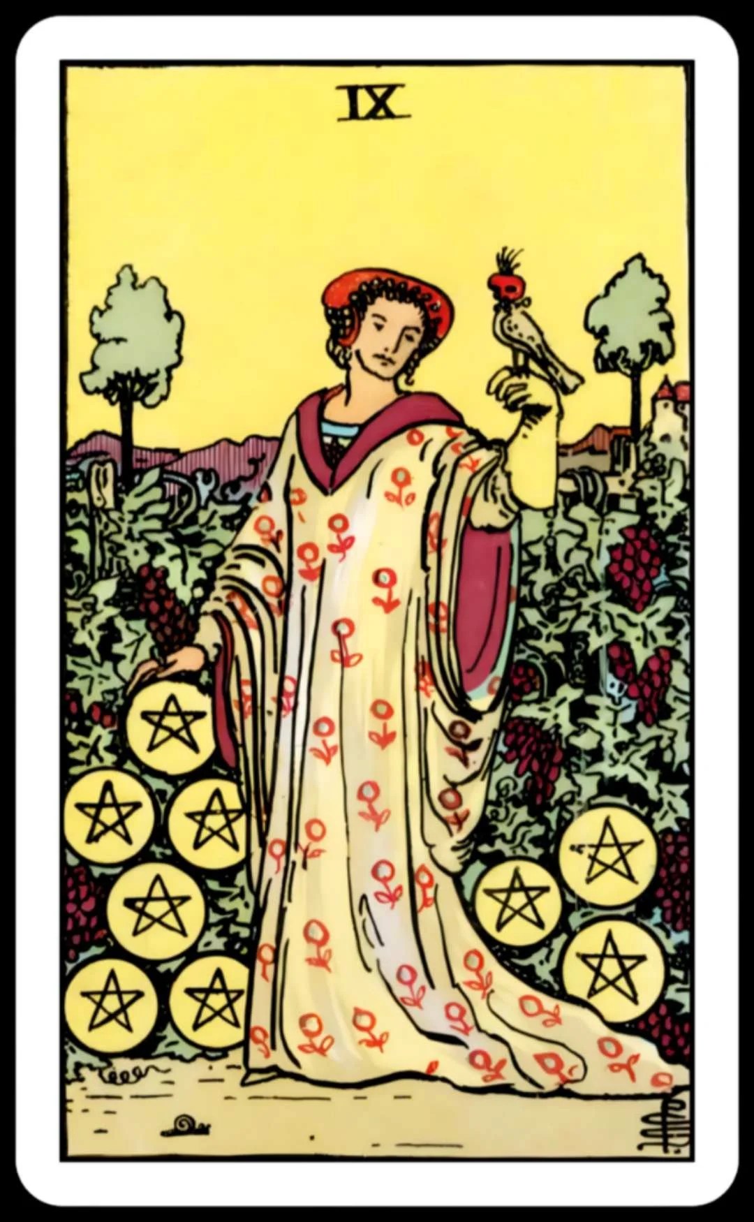 9 of Pentacles Yes or No