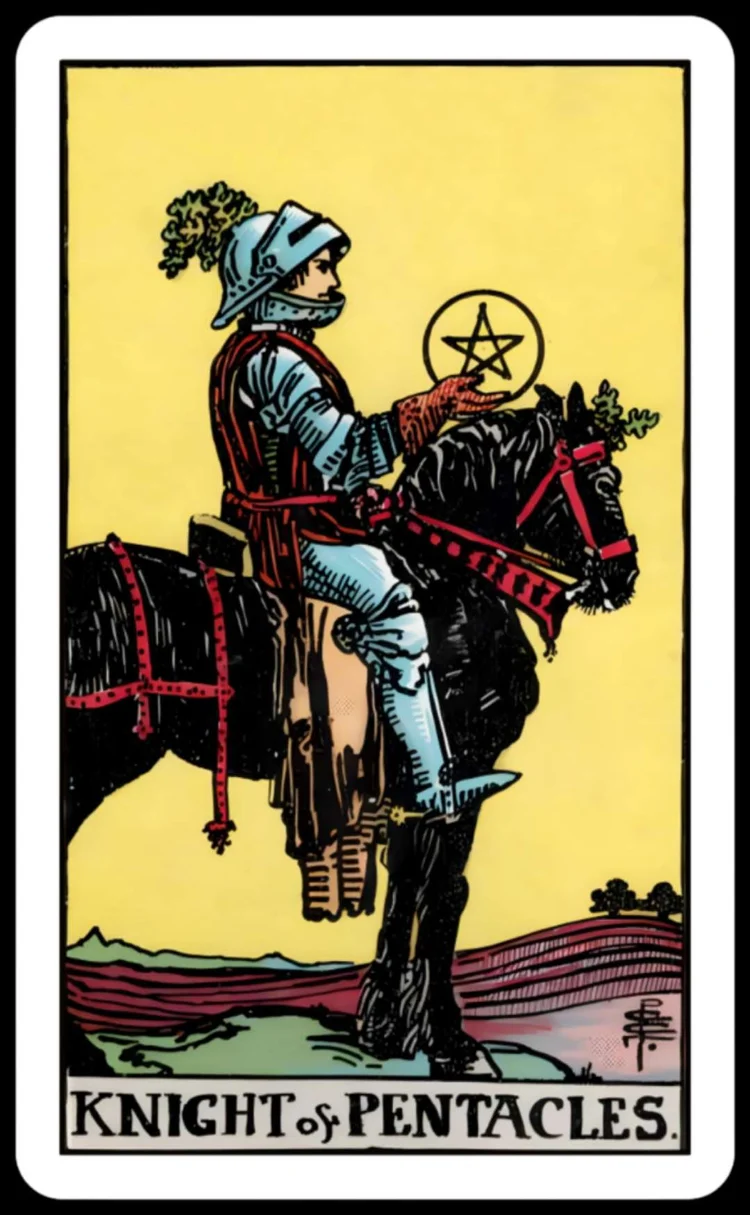 Knight of Pentacles Yes or No
