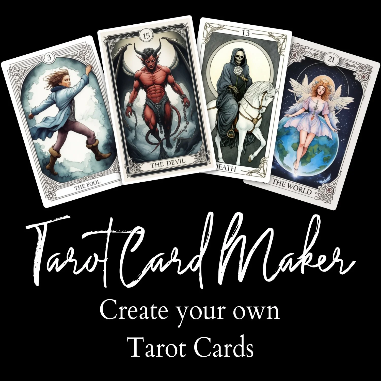 Tarot Card Maker - Create your own Tarot Card