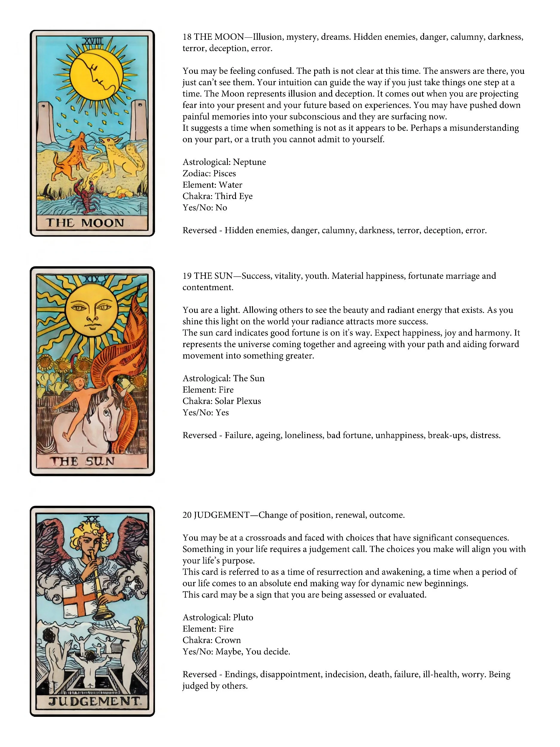 Rider Waite Tarot Guidebook pdf