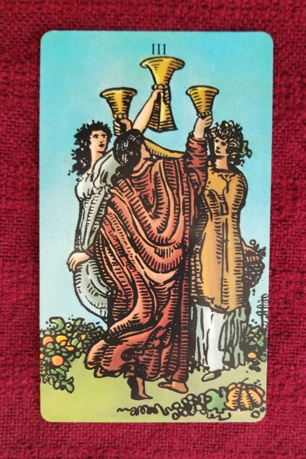 Tarot Card of the Day: Three of Cups