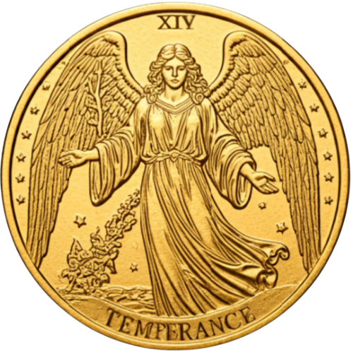 Yes No Tarot Coin Flip