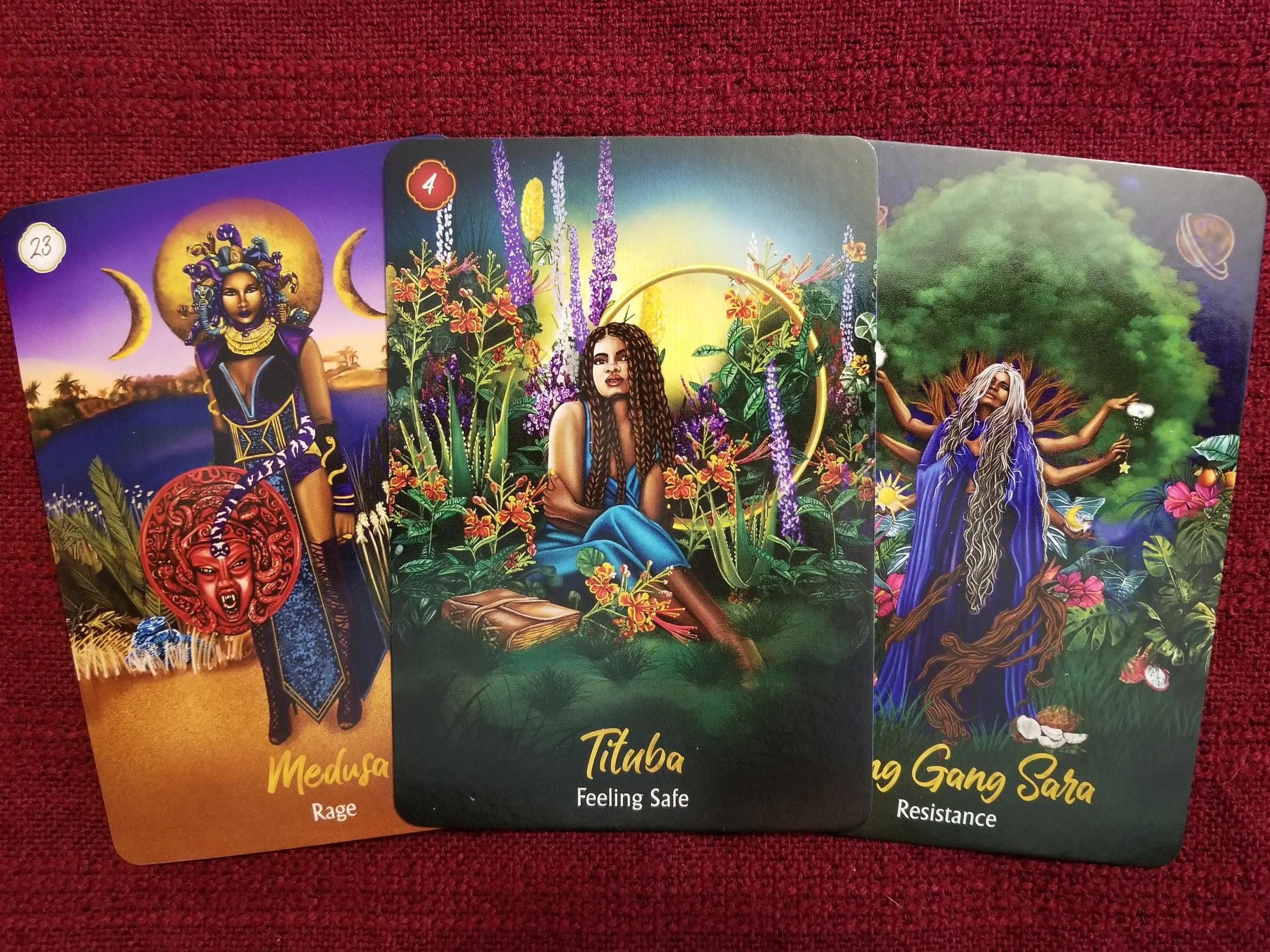 African Goddess Rising Oracle