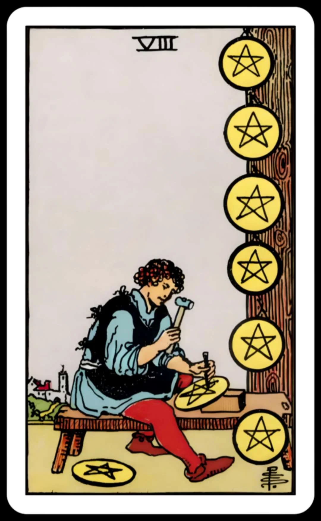8 of Pentacles Yes or No