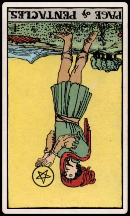 Page of Pentacles Yes or No
