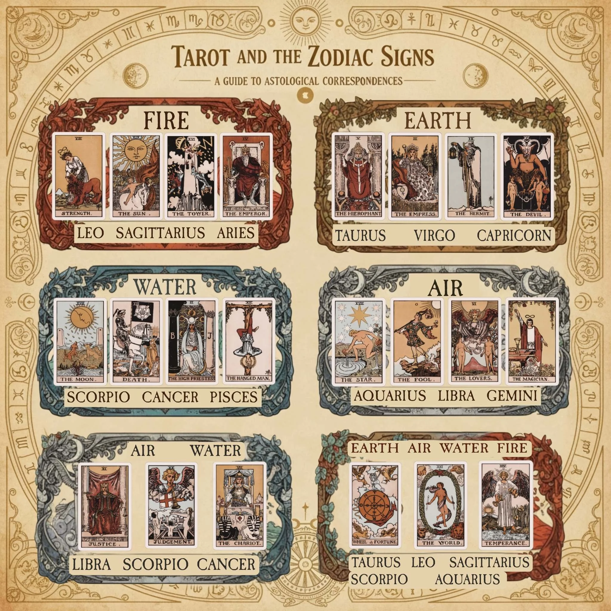 Tarot and the Zodiac: Discover what your Sign Reveals