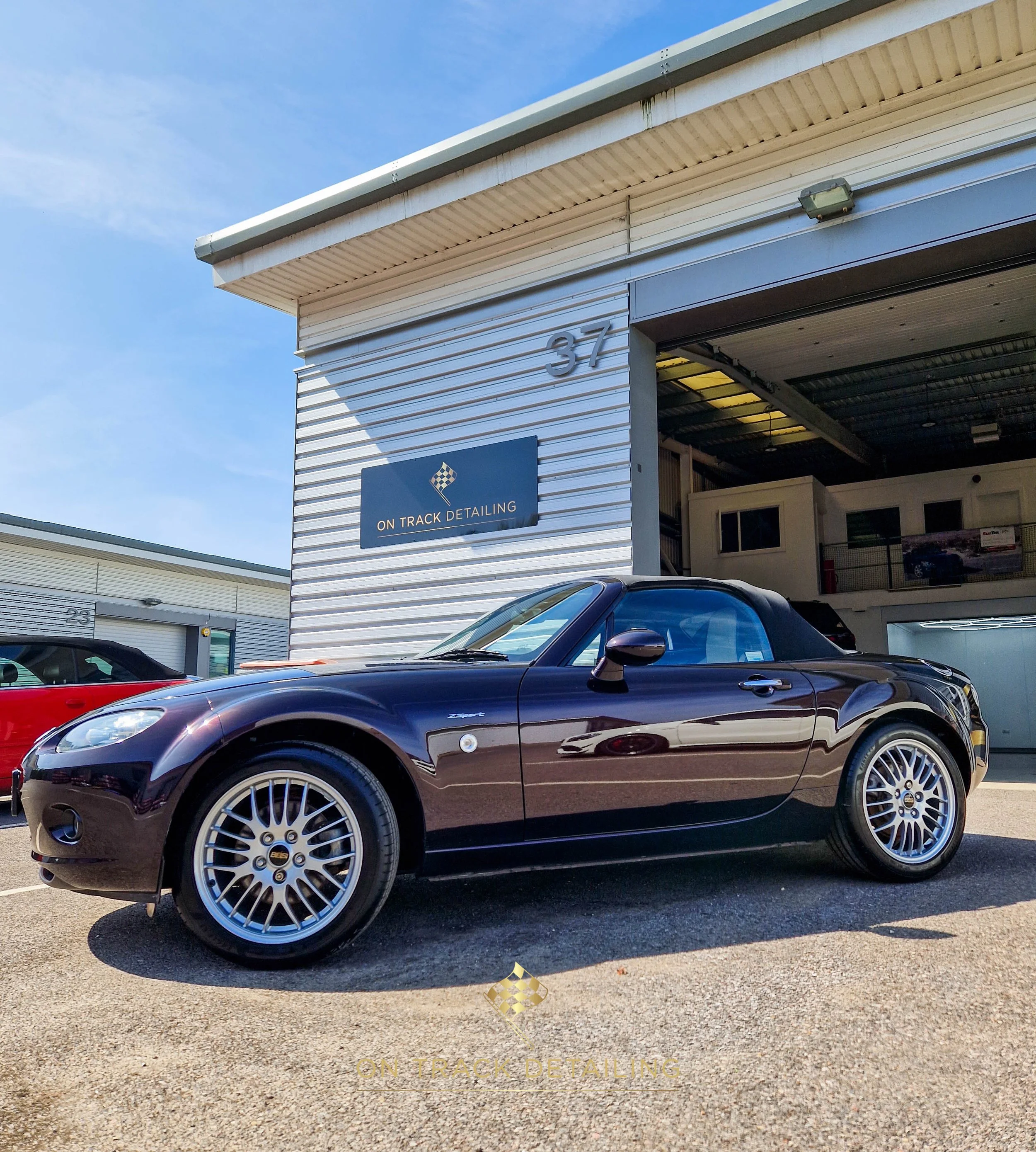 Mazda MX5 Paint Correction and Polishing — On Track Detailing