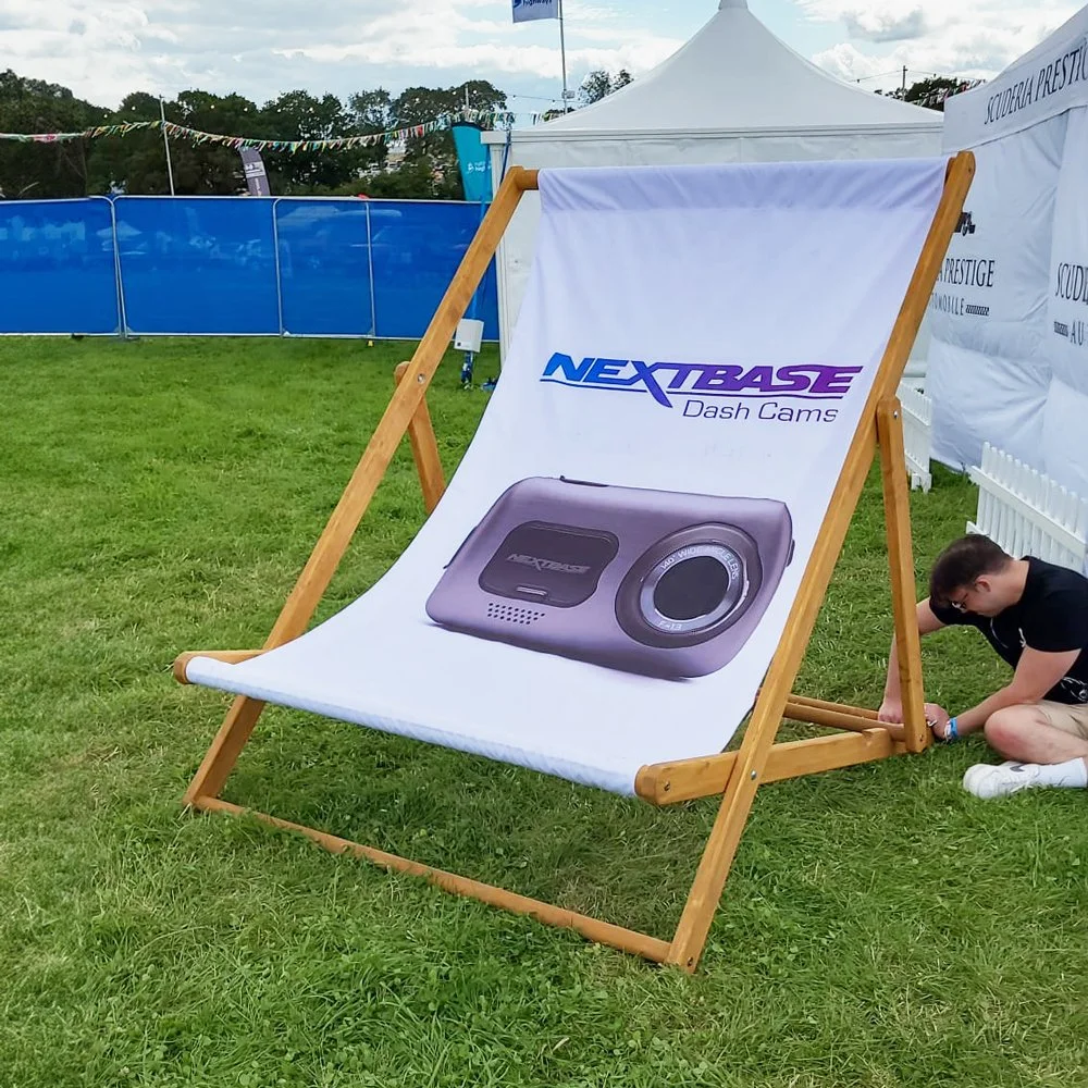 Giant Branded Deckchairs
