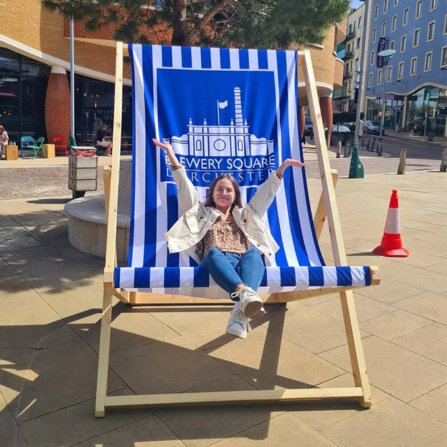 Giant Branded Deckchairs
