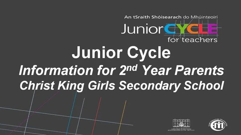Learning in Junior Cycle — Christ King Girls' Secondary School