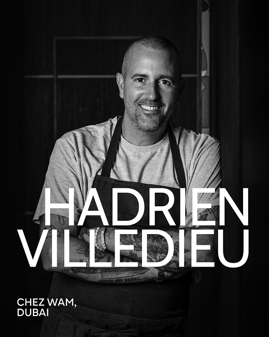 Chef Hadrien Villedieu — Cairo Food Week