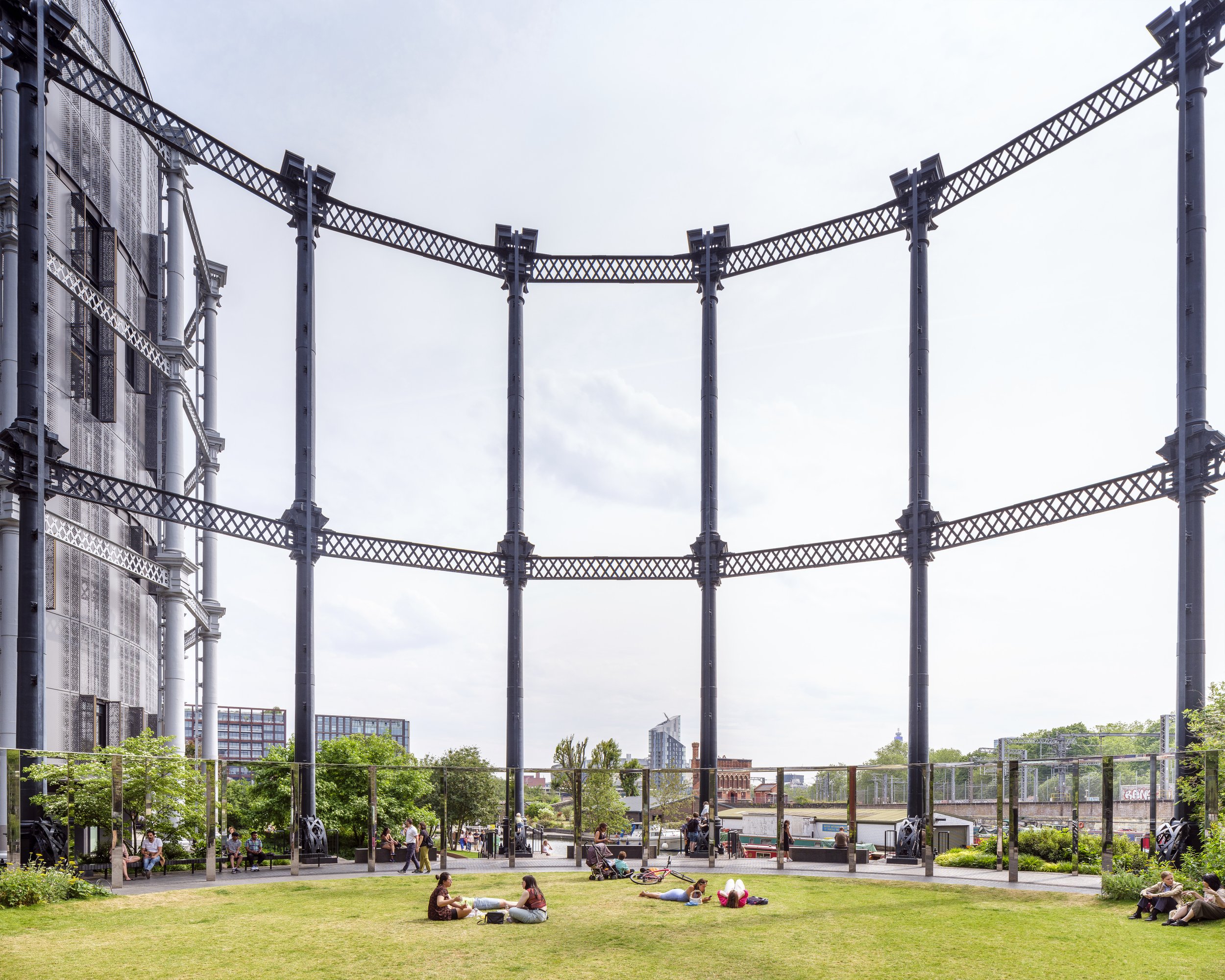 Architectural Photography for bellphillips Gasholder Park Jellicoe ...