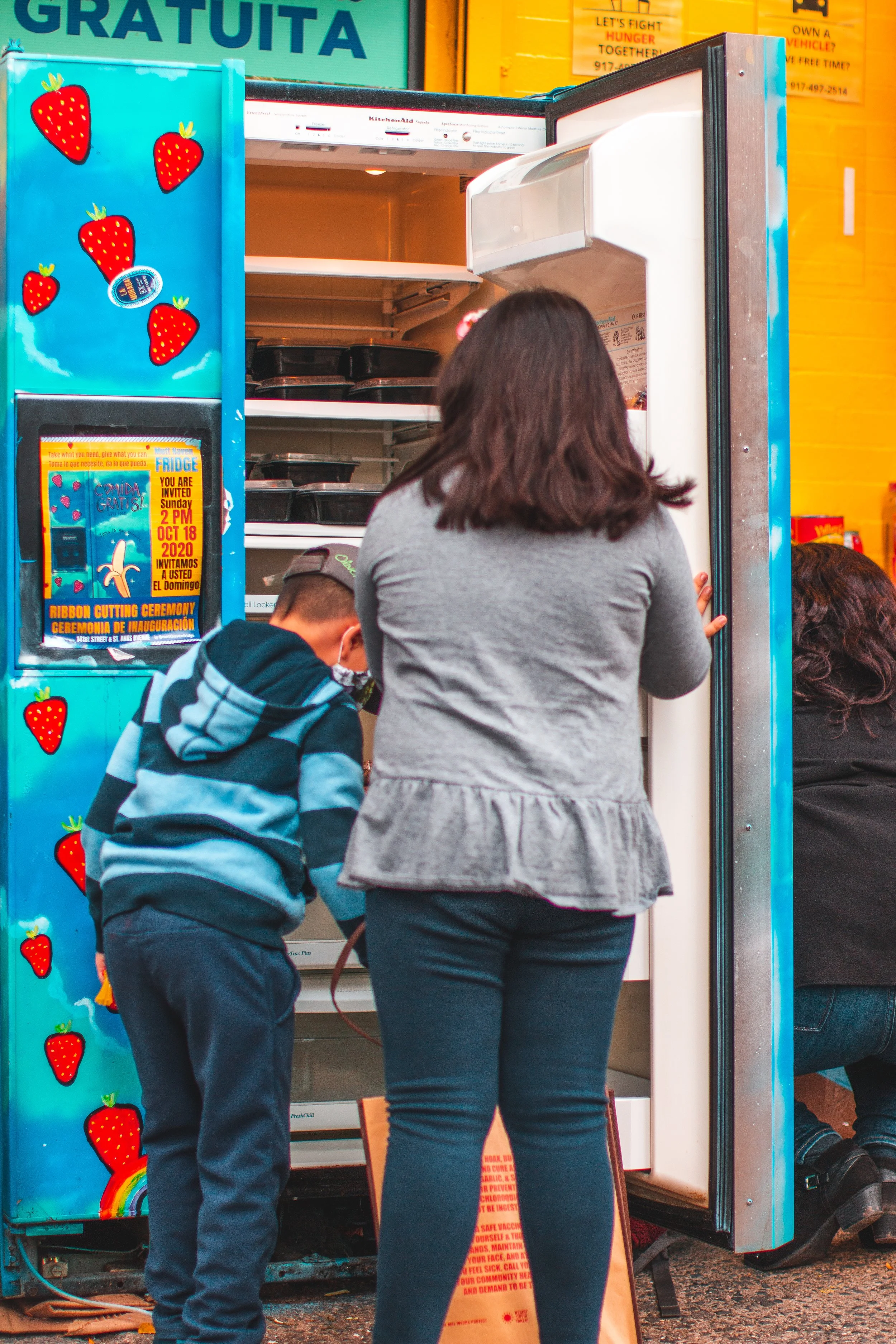 Fill a Local Fridge — Grassroots Grocery