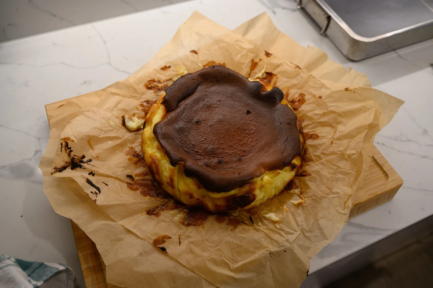 Burnt Basque Cheesecake Recipe from La Viña - San Sebastian — Hungry Soles