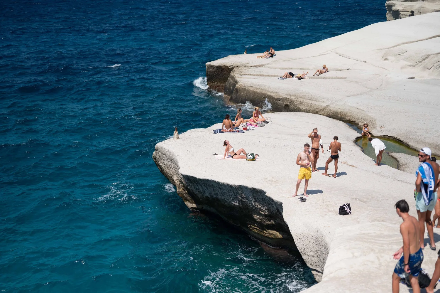 Guide to Sarakiniko Beach, Milos: Photos and Map — Hungry Soles