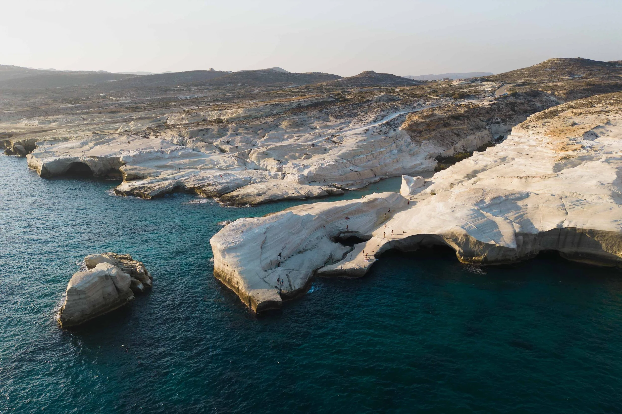 Guide to Sarakiniko Beach, Milos: Photos and Map — Hungry Soles