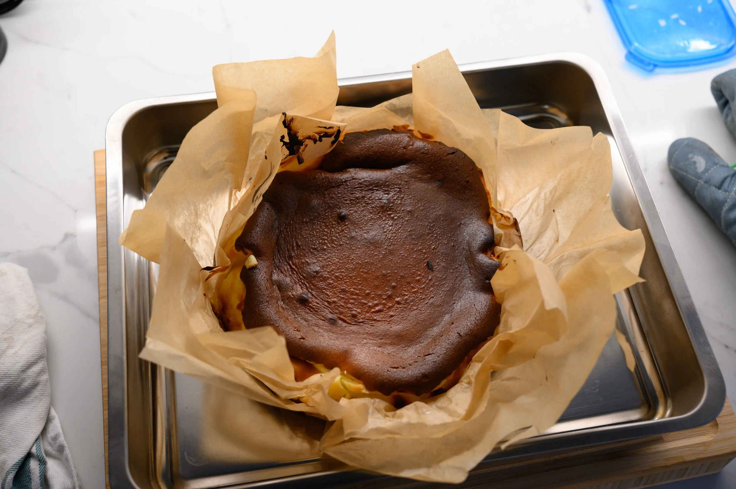 Burnt Basque Cheesecake Recipe from La Viña - San Sebastian — Hungry Soles