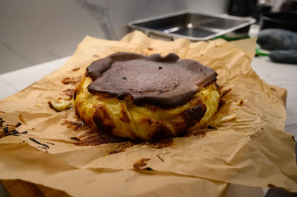 Burnt Basque Cheesecake Recipe from La Viña - San Sebastian — Hungry Soles