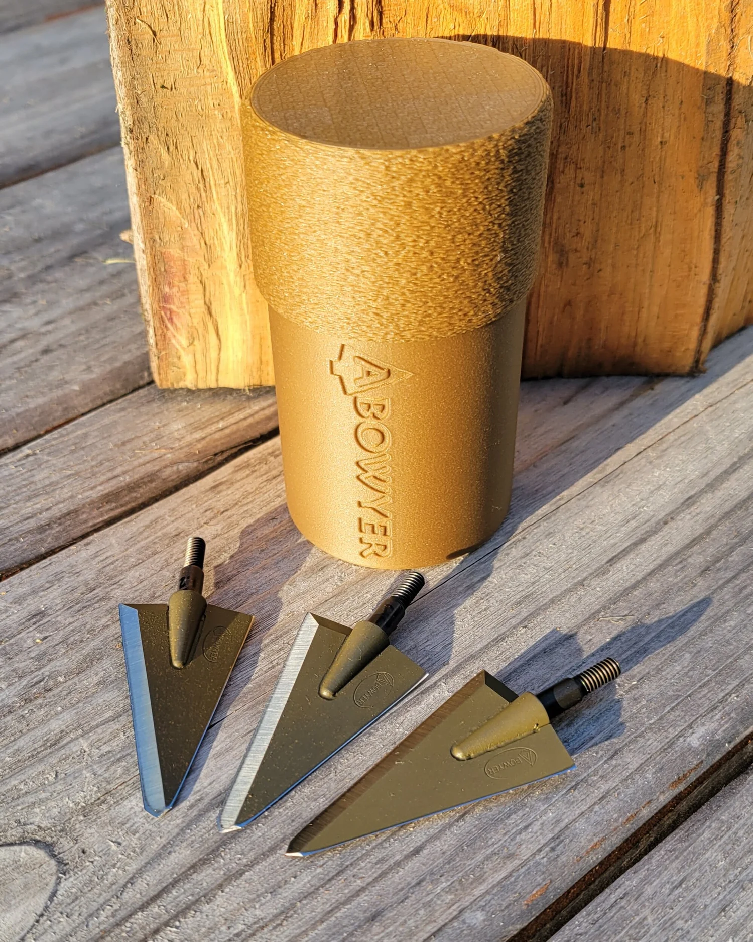 Abowyer Single-Bevel Broadheads Made in America — Abowyer