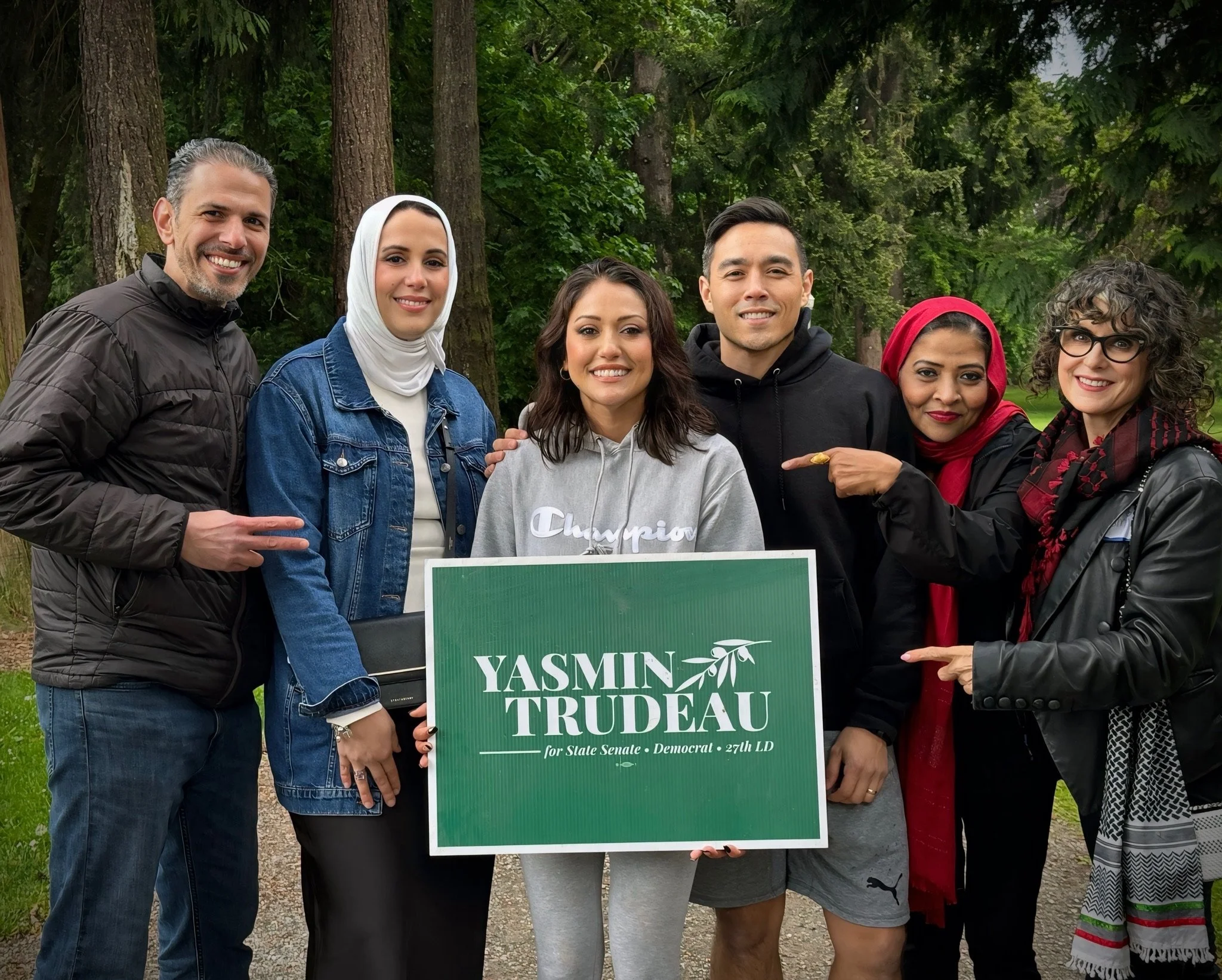 Volunteer — Yasmin Trudeau - State Senator