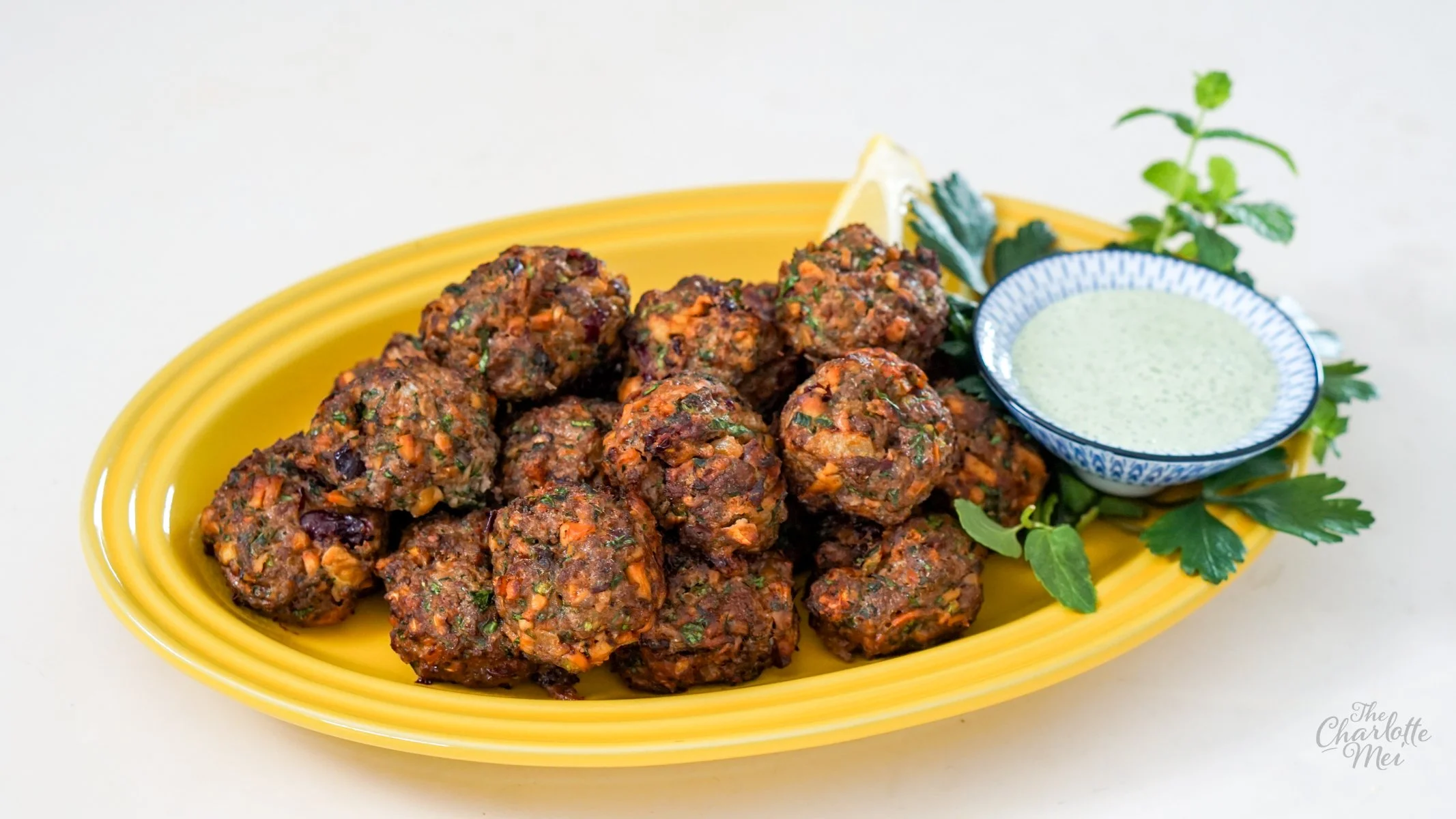 Spiced Mediterranean Meatballs — TheCharlotteMei
