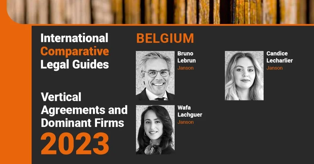 Vertical Agreements and Dominant Firms Laws and Regulations - Belgium ...